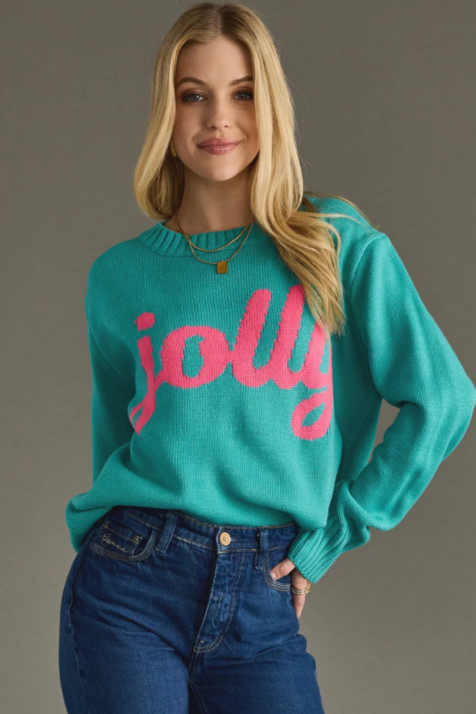 Jolly Sweater in Blue – Julie's Clothing